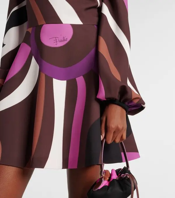 Emilio Pucci Marmo Cady Mini Dress