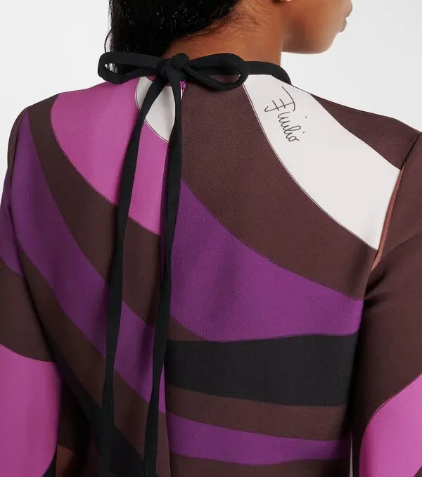 Emilio Pucci Marmo Cady Mini Dress