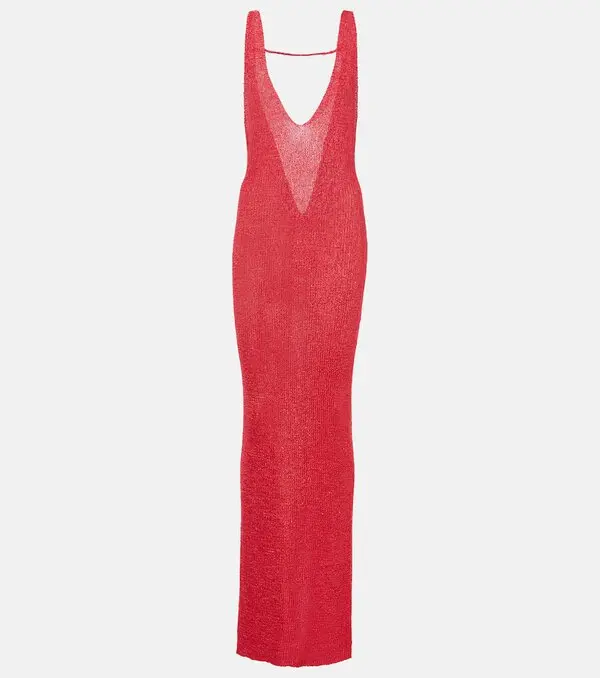 BANANHOT Sunny Maxi Dress - Red