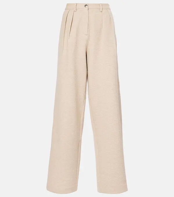 Proenza Schouler White Label Tristan Wide-leg Trousers - Beige