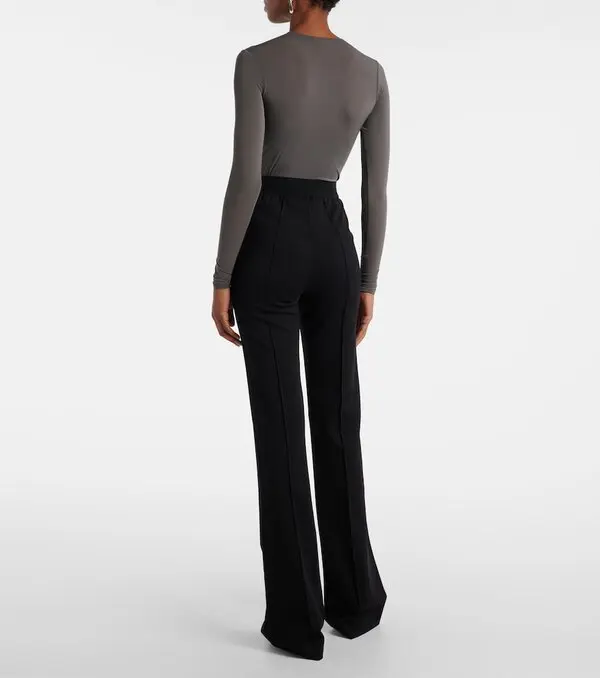 Wardrobe.NYC Flared Trousers