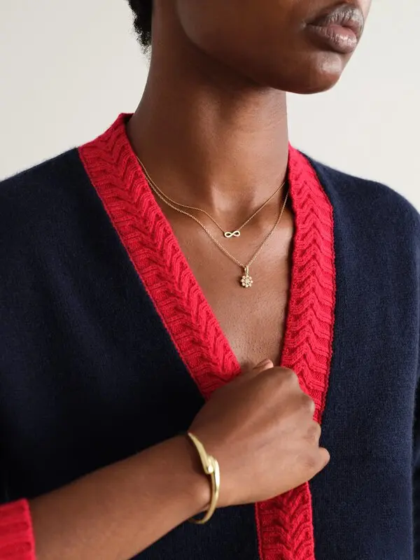 JENNIFER MEYER 18-karat Diamond Infinity Necklace