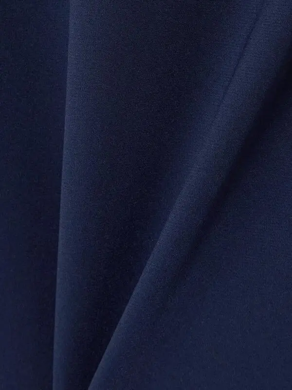 Bernadette Phil" Bow-embellished Crepe Gown