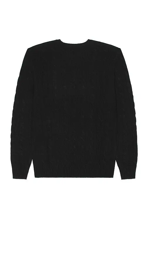Polo Ralph Lauren Cable Knit Sweater - Black