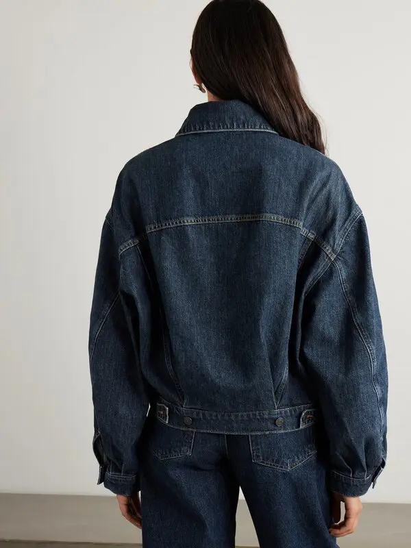 AGOLDE Dalton Denim Jacket With Balloon Sleeves
