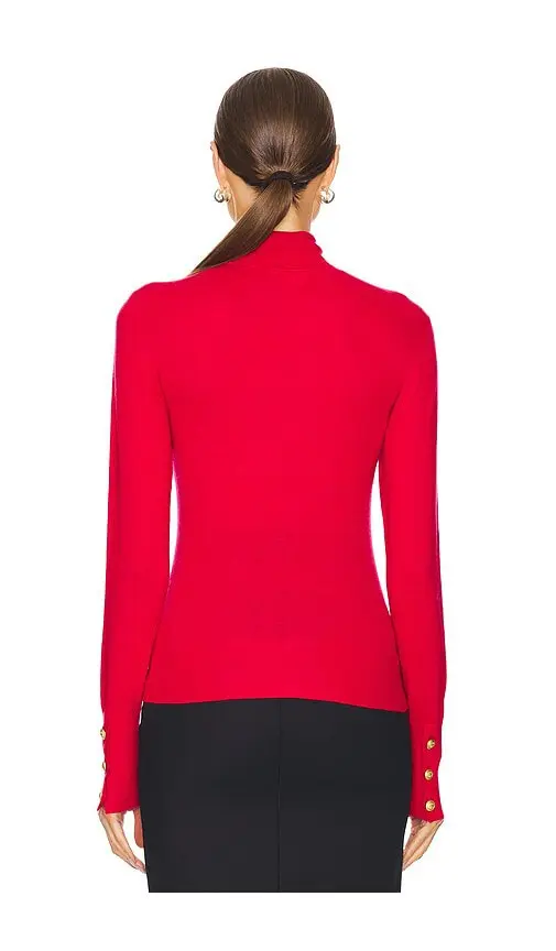 L'Agence Flora Turtleneck Top
