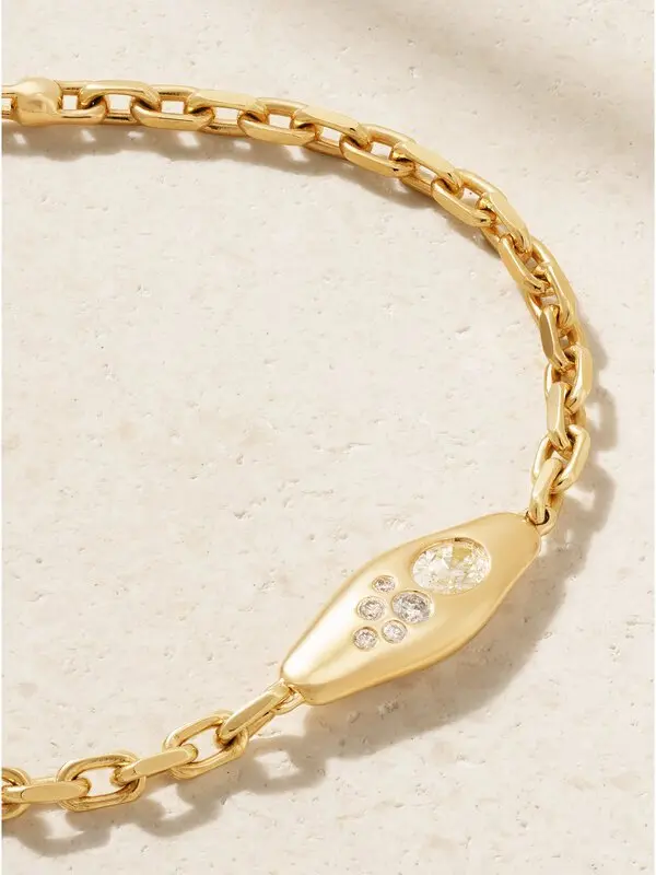 UNIFORM OBJECT 18-karat Diamond Bracelet