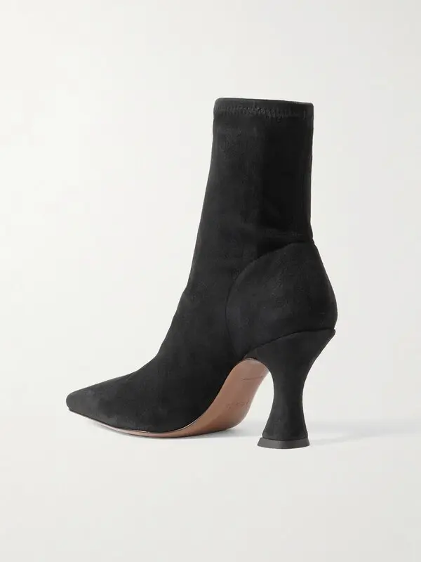 NEOUS Ran Stretch-suede Ankle Boots - Black