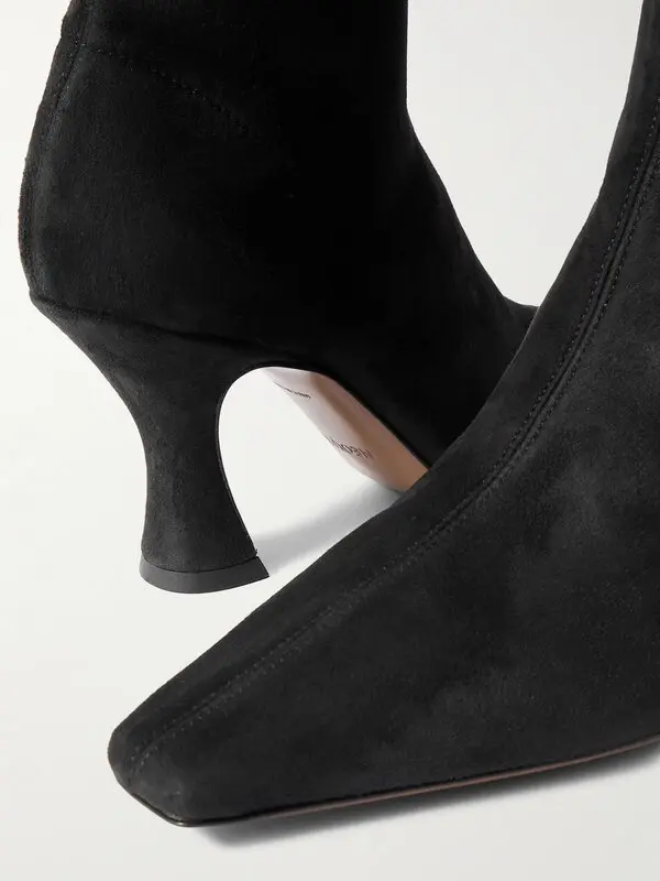 NEOUS Ran Stretch-suede Ankle Boots - Black