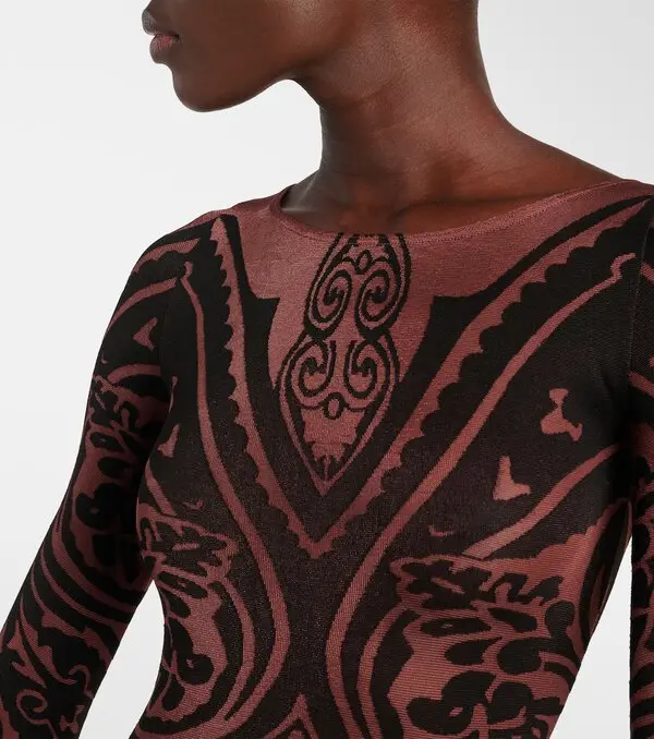 Wolford Etro Tattoo Paisley Bodysuit