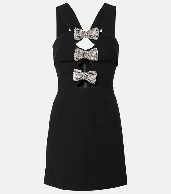 Rebecca Vallance Eliana Embellished Mini Dress - Black
