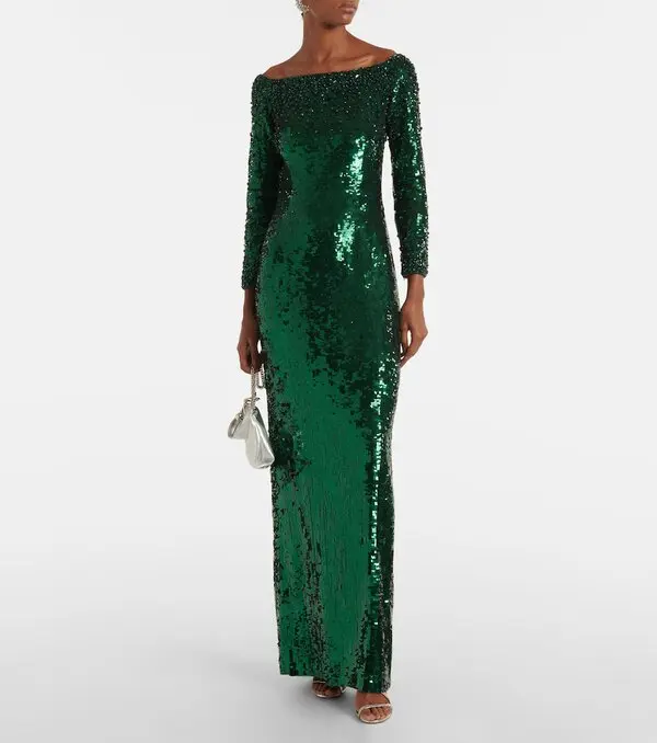 Jenny Packham Sequined Gown