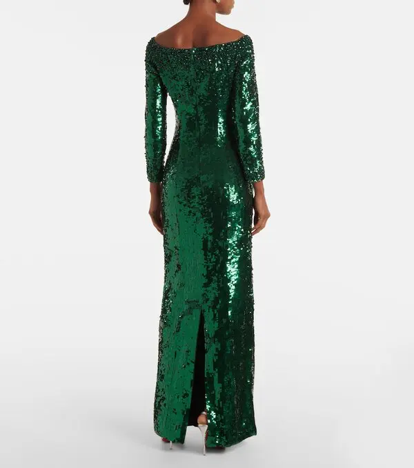 Jenny Packham Sequined Gown