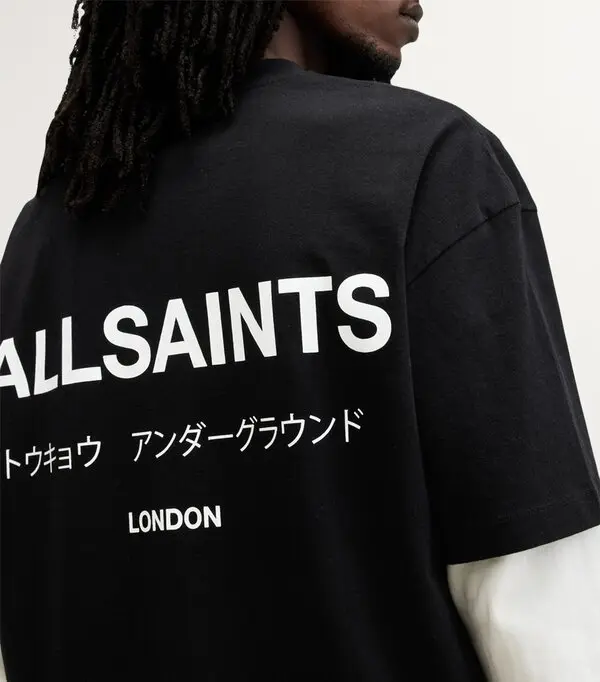 ALLSAINTS Underground Print T-shirt - Black