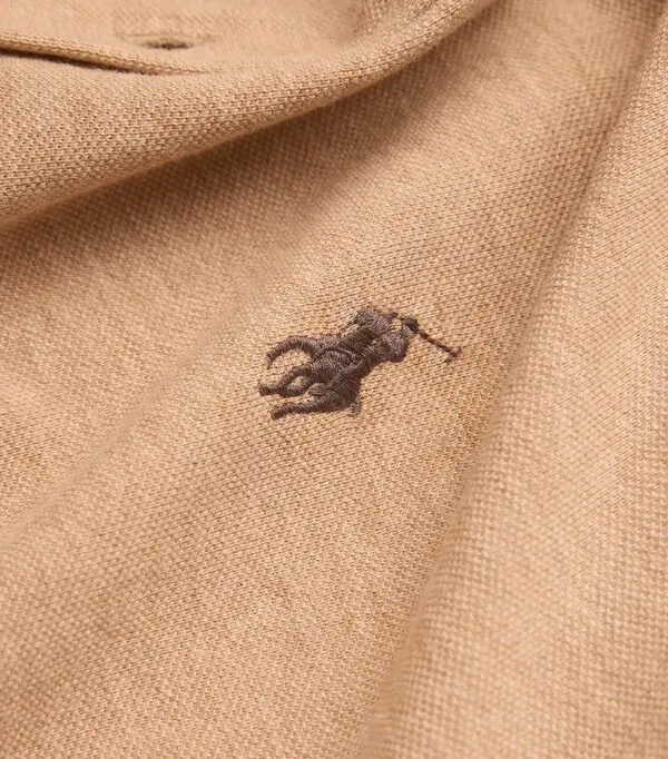 Polo Ralph Lauren Cotton Featherweight Mesh Logo Shirt - Beige
