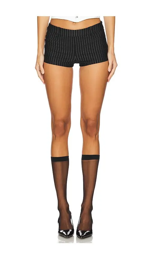 Superdown Baya Micro Mini Short - Black
