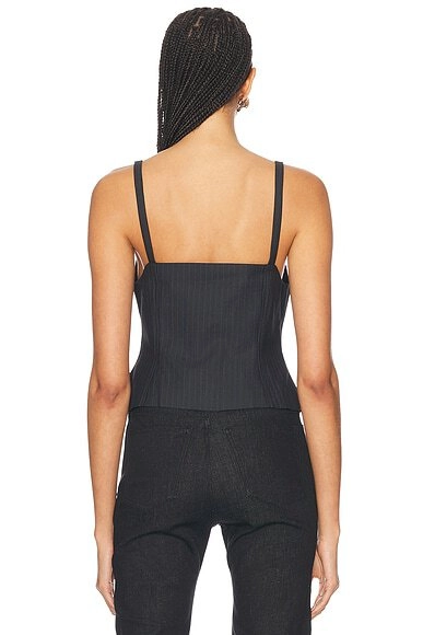 GANNI Suting Vest Top