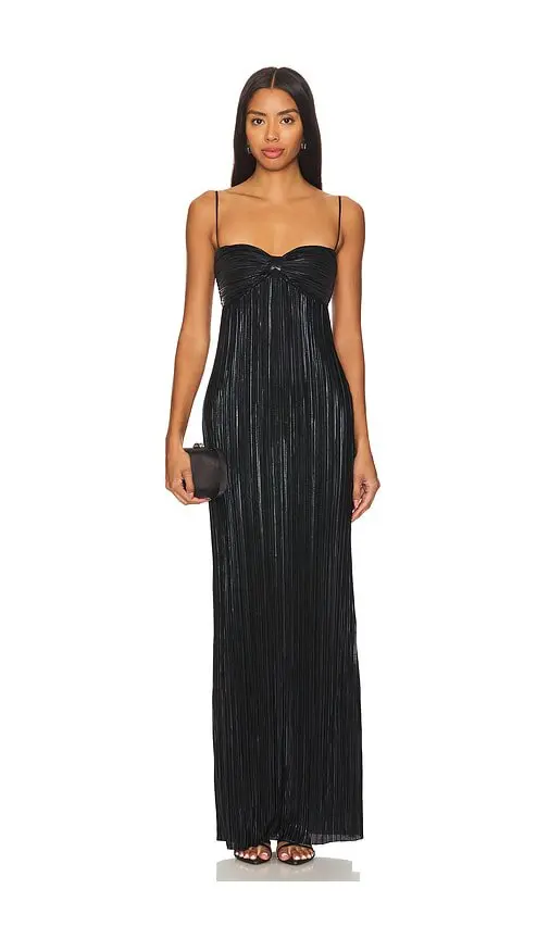 LOVERS AND FRIENDS Mya Gown - Black