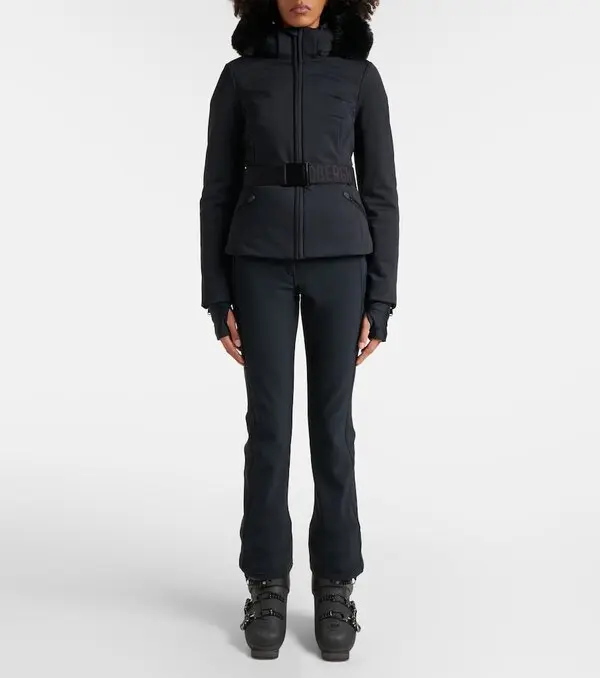 Goldbergh Hida Faux Fur-trimmed Ski Jacket - Black