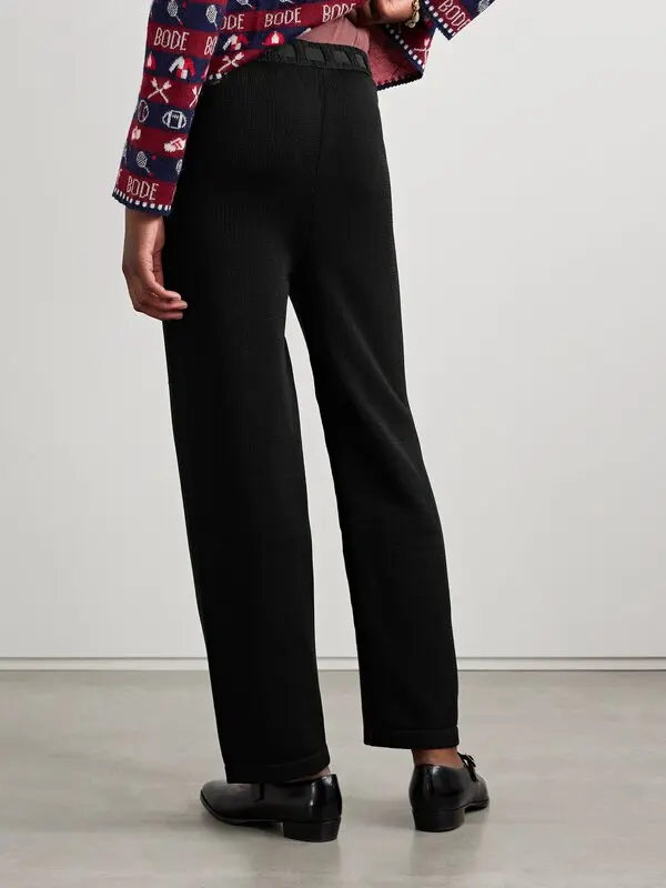 BODE Johnny Cotton Straight-leg Trousers