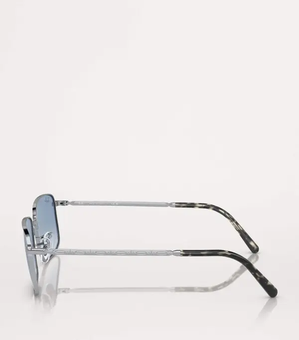 Ray-ban Rectangle Metal Sunglasses - Silver