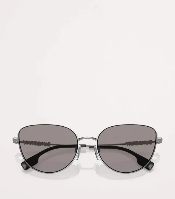Burberry Steel Cat Eye Sunglasses