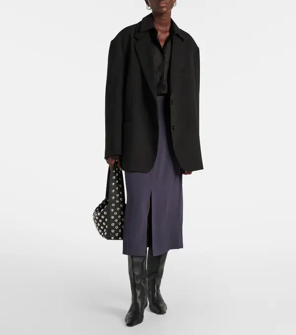 THE FRANKIE SHOP Judy Midi Skirt