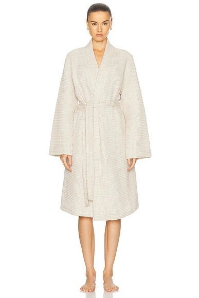 PARACHUTE Waffle Robe - Tan