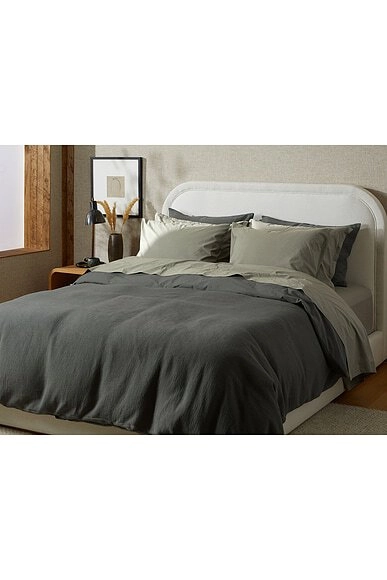 PARACHUTE Percale Pillowcase Set - Moss