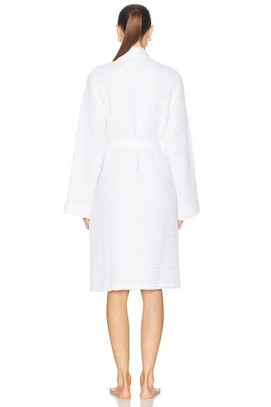 PARACHUTE Waffle Robe - White