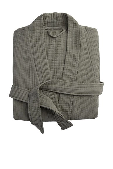 PARACHUTE Cloud Cotton Robe - Moss