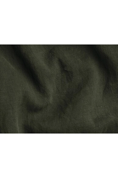 PARACHUTE Linen Top Sheet - Evergreen