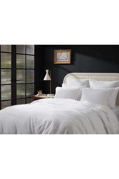 PARACHUTE Heirloom Tencel Linen Duvet Cover - White