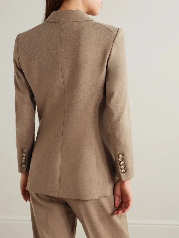 Veronica Beard Nalani Dickey Brushed-twill Blazer
