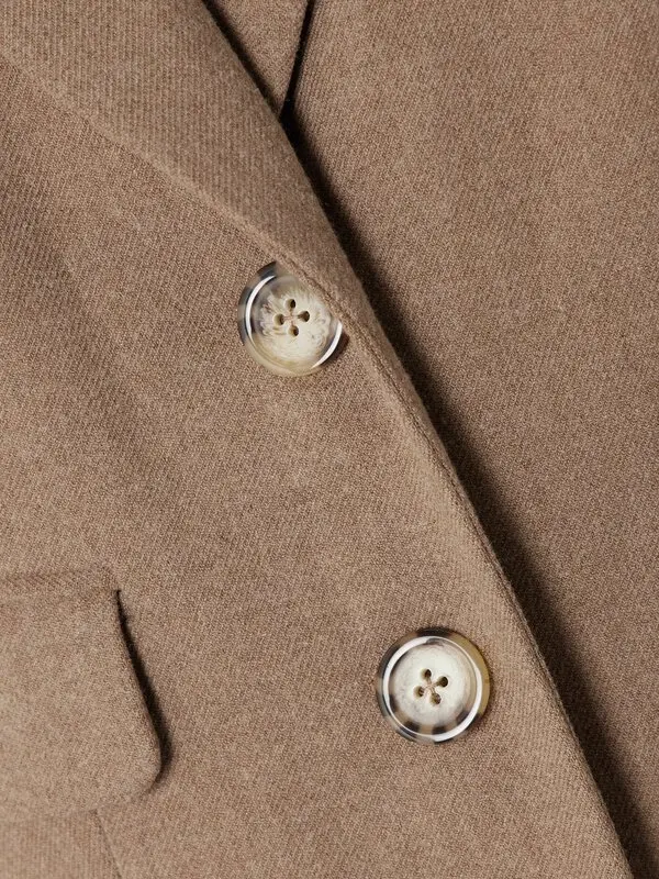 Veronica Beard Nalani Dickey Brushed-twill Blazer