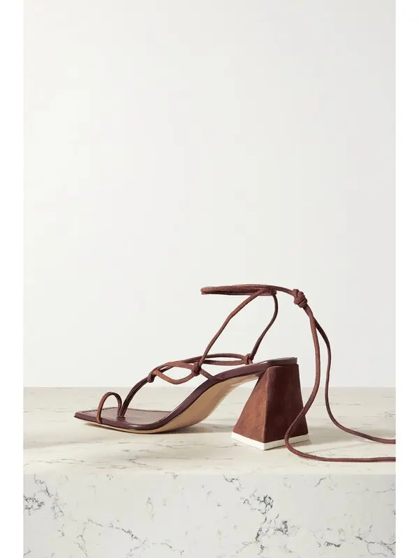 Attico Mona Suede Sandals