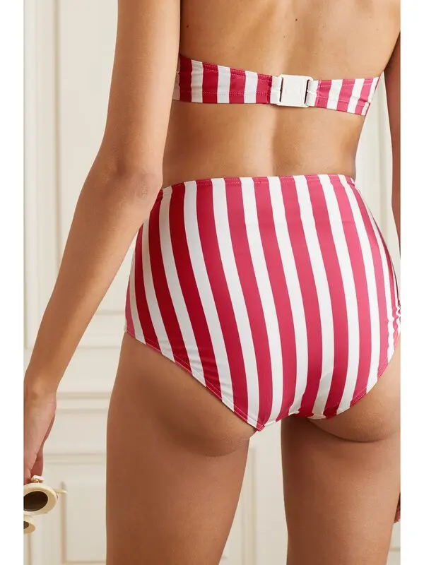ERES Samba Encanta Striped Bikini Briefs - Pink