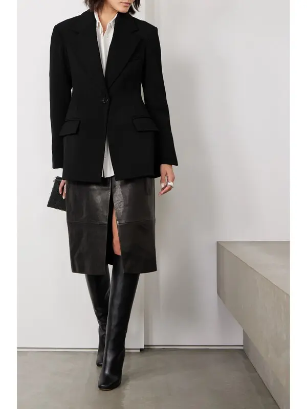 Proenza Schouler Wool-twill Peak Lapel Blazer