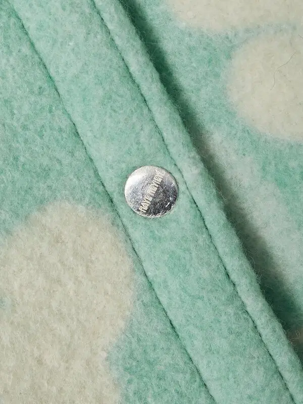 RAVE REVIEW Patchwork Felt Jacket