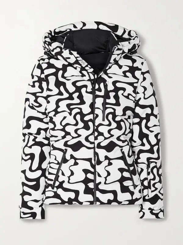 Aztech Mountain Ed Curtis Nuke Printed Down Ski Jacket