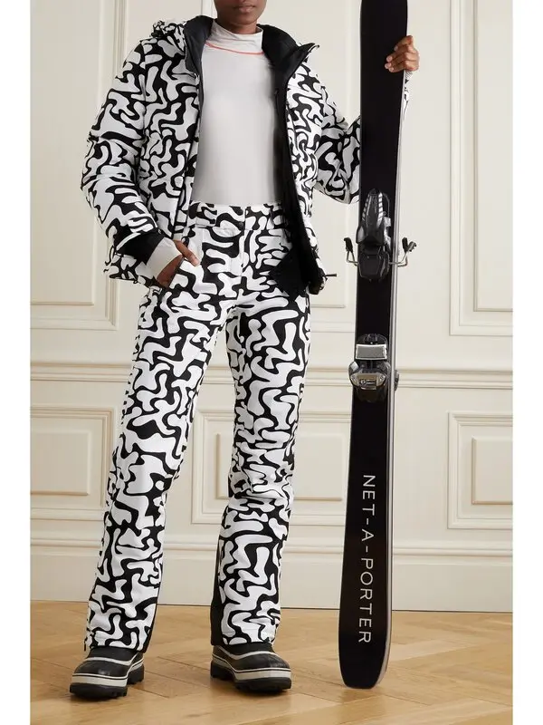 Aztech Mountain Ed Curtis Nuke Printed Down Ski Jacket