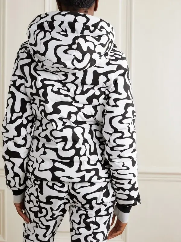 Aztech Mountain Ed Curtis Nuke Printed Down Ski Jacket