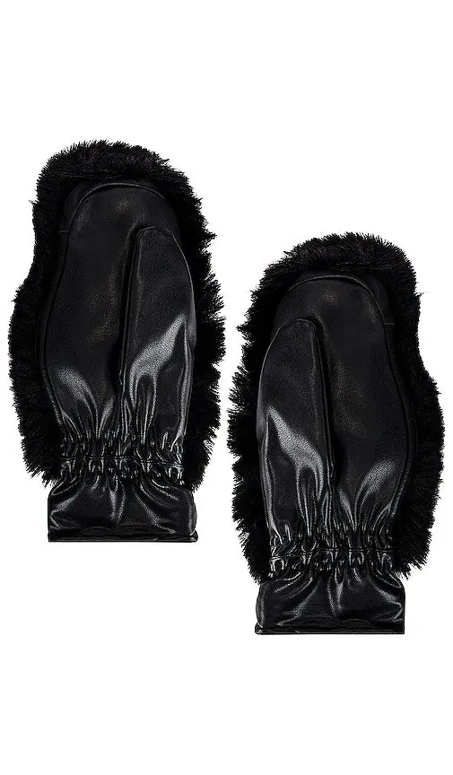 Goldbergh Hill Faux Fur Mittens