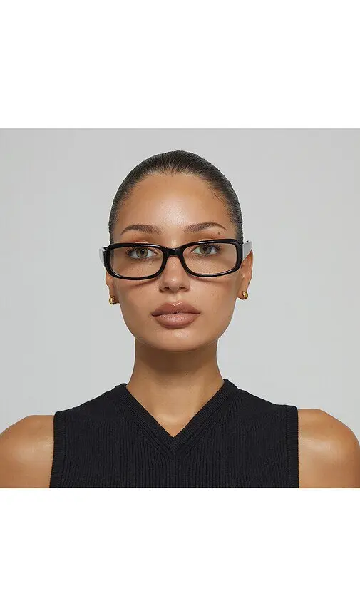 ELISA JOHNSON Avery Optical Eyeglasses - Black