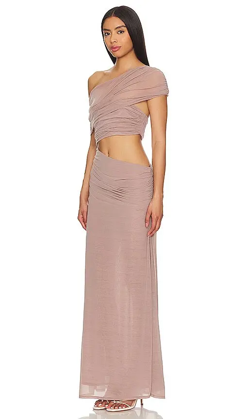 Lpa Mona Maxi Dress - Taupe