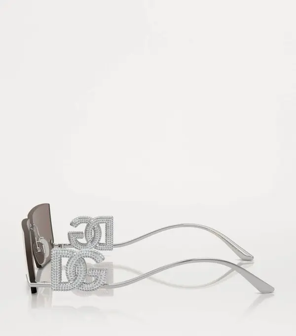 Dolce & Gabbana Mirrored Sunglasses - Silver