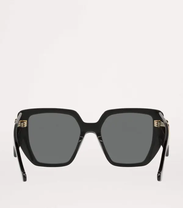 Gucci Acetate Square Frame Sunglasses - Black