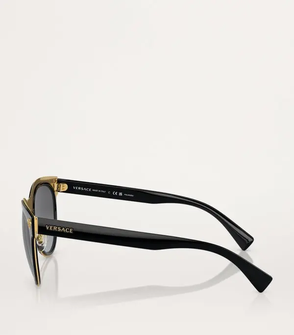 Versace Metal Sunglasses - Black