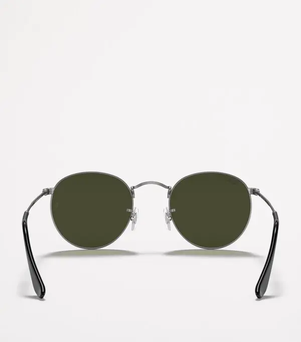 Ray-ban Round Metal Sunglasses - Grey