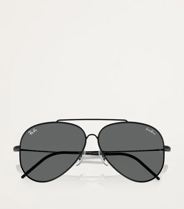 Ray-ban X Lenny Kravitz Aviator Sunglasses - Black